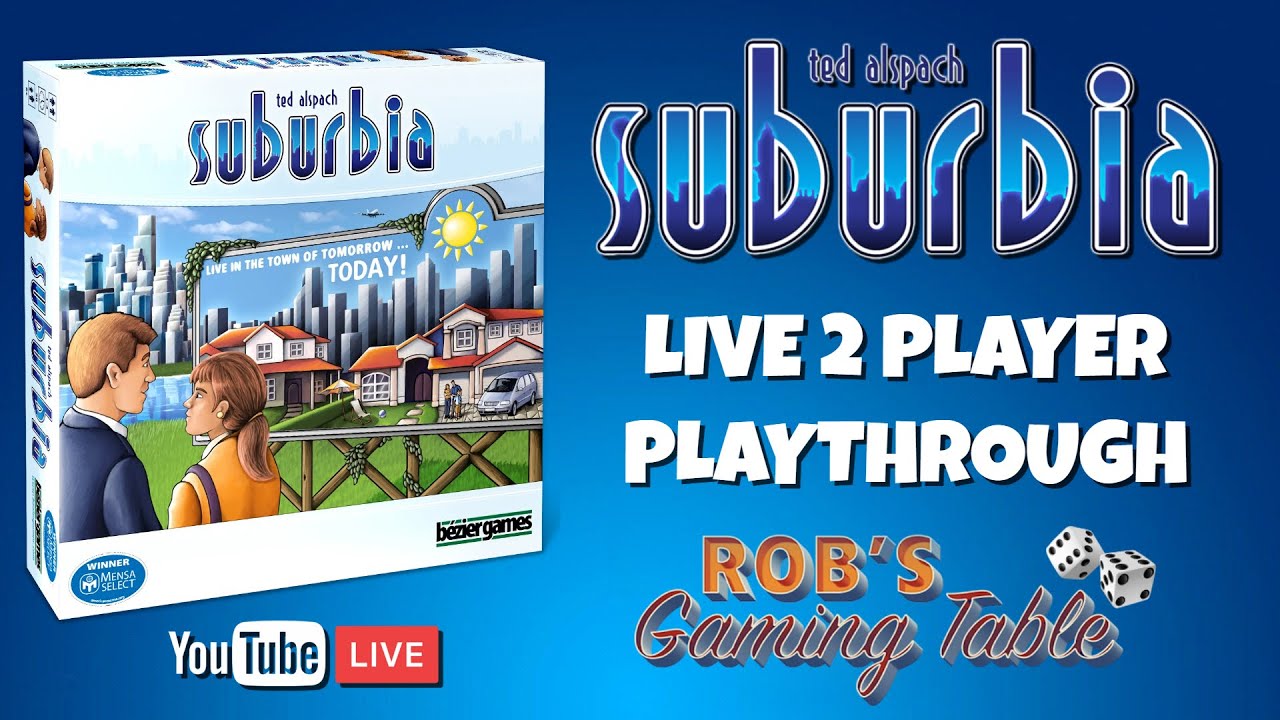 Suburbia Live 2 Player Playthrough - YouTube