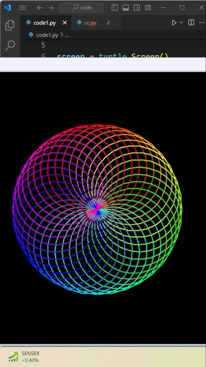 Create Stunning Graphics with Python Turtle in Minutes #pythonturtle ...