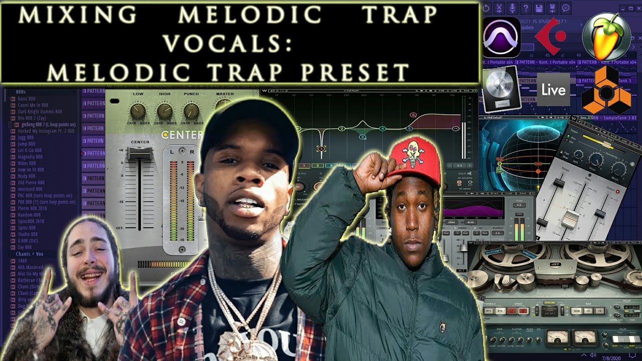 Mixing Melodic Trap Vocals With Waves Plugins | How to mix trap vocals ...