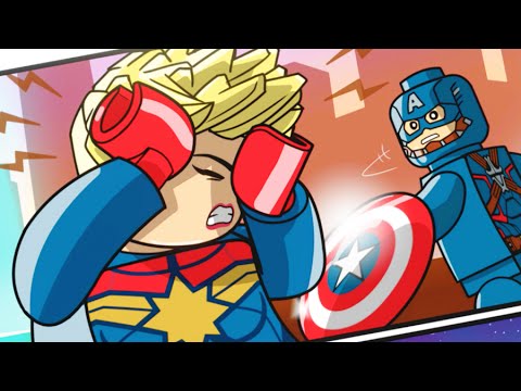 Lego Marvels Avengers Classic Captain Marvel DLC Level - YouTube