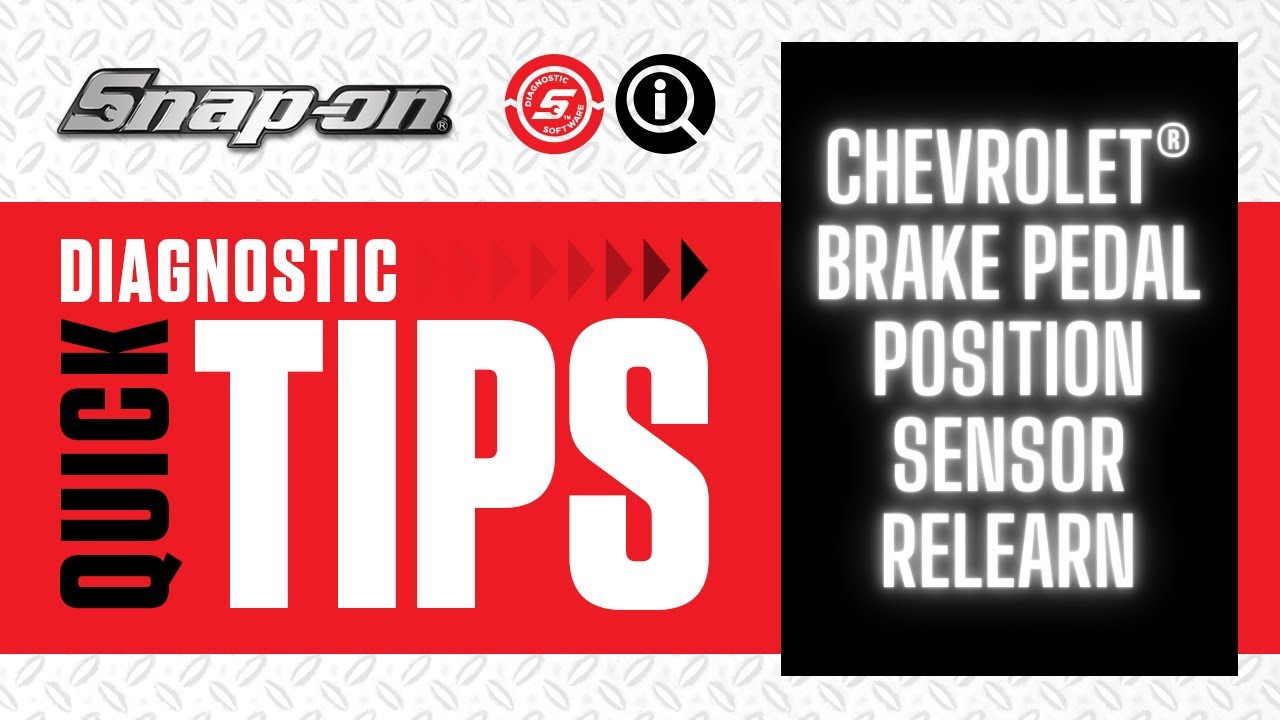 Chevrolet Brake Pedal Position Sensor Relearn | Quick Tip - YouTube