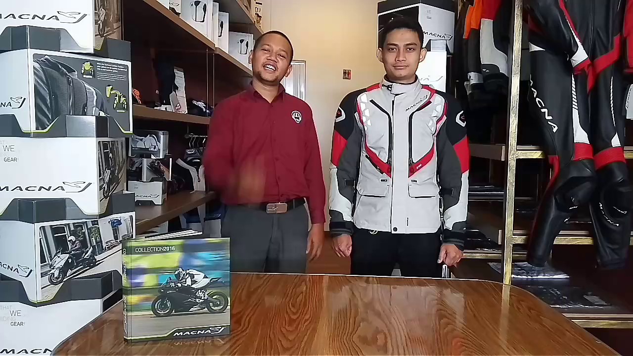 Macna Riding Gears - Jura (apparel indonesia) - YouTube