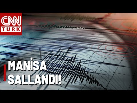 Gece Saatlerinde Korkutan Deprem! Manisa 4,8 İle Sallandı