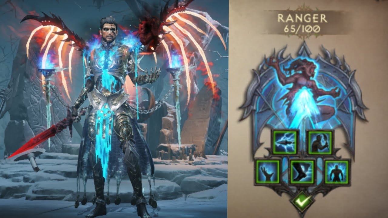 Diablo Immortal Battleground | Testing Ranger Paragon Tree PART 1 - YouTube
