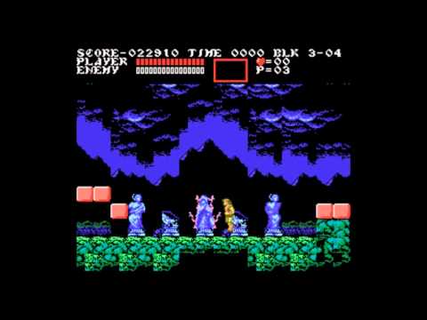 Castlevania 3: Dracula's Curse - Cyclops Lightning Dagger Trick - YouTube