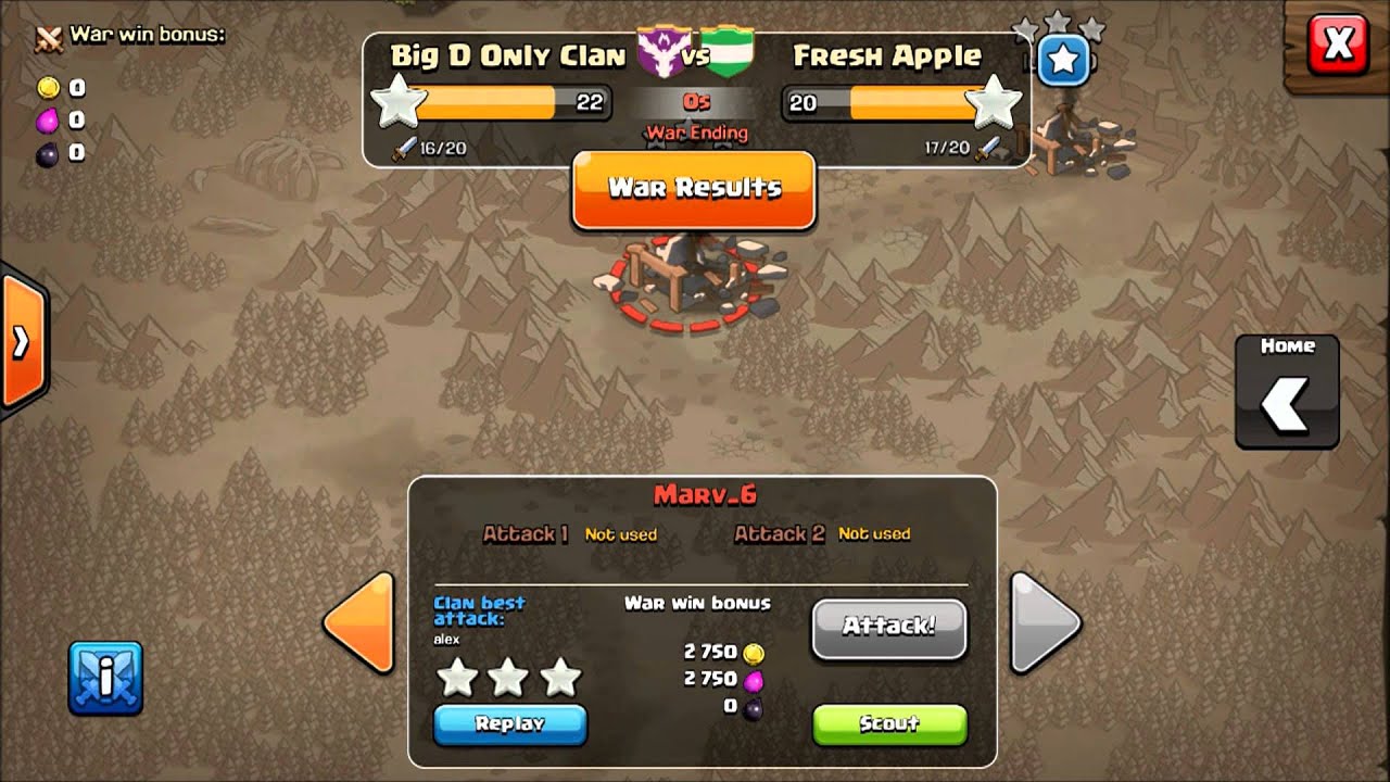 Clash of Clans: Clan Wars! Battle Day! Tutorial- Gameplay- Tips ...