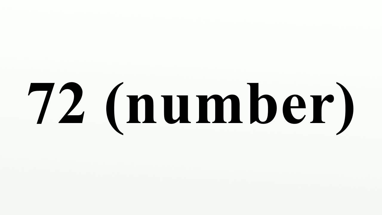 72 number YouTube 72-number-youtube