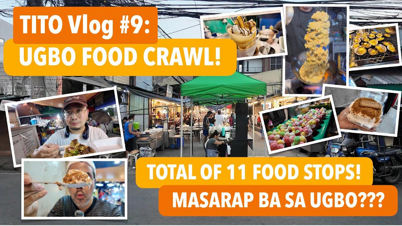 Tito Vlog #9: Ugbo Food Crawl | Ugbo Food Trip | Everything we ate in Ugbo | RC and JOW - YouTube