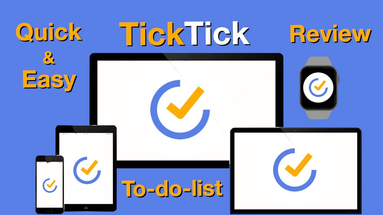 Simple TickTick to-do-list - Quick and Easy review. - YouTube