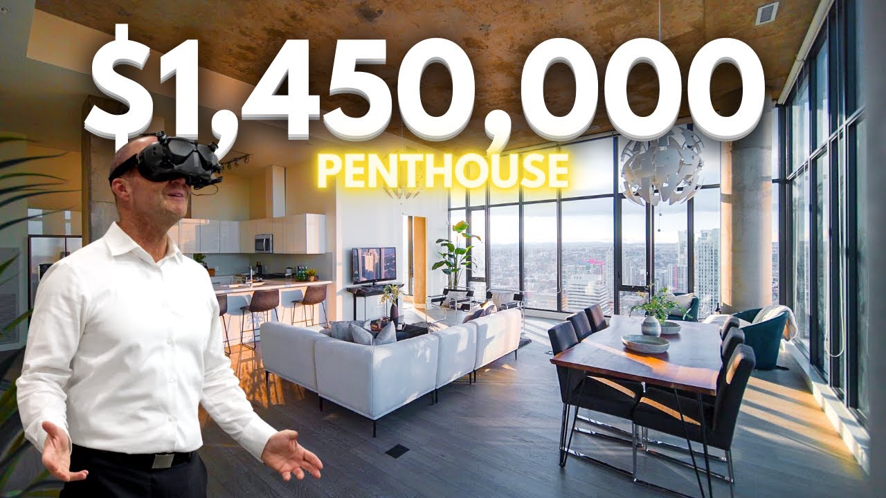 Tour a $1,450,000 PENTHOUSE in Calgary's Beltline. A POV look at the ...