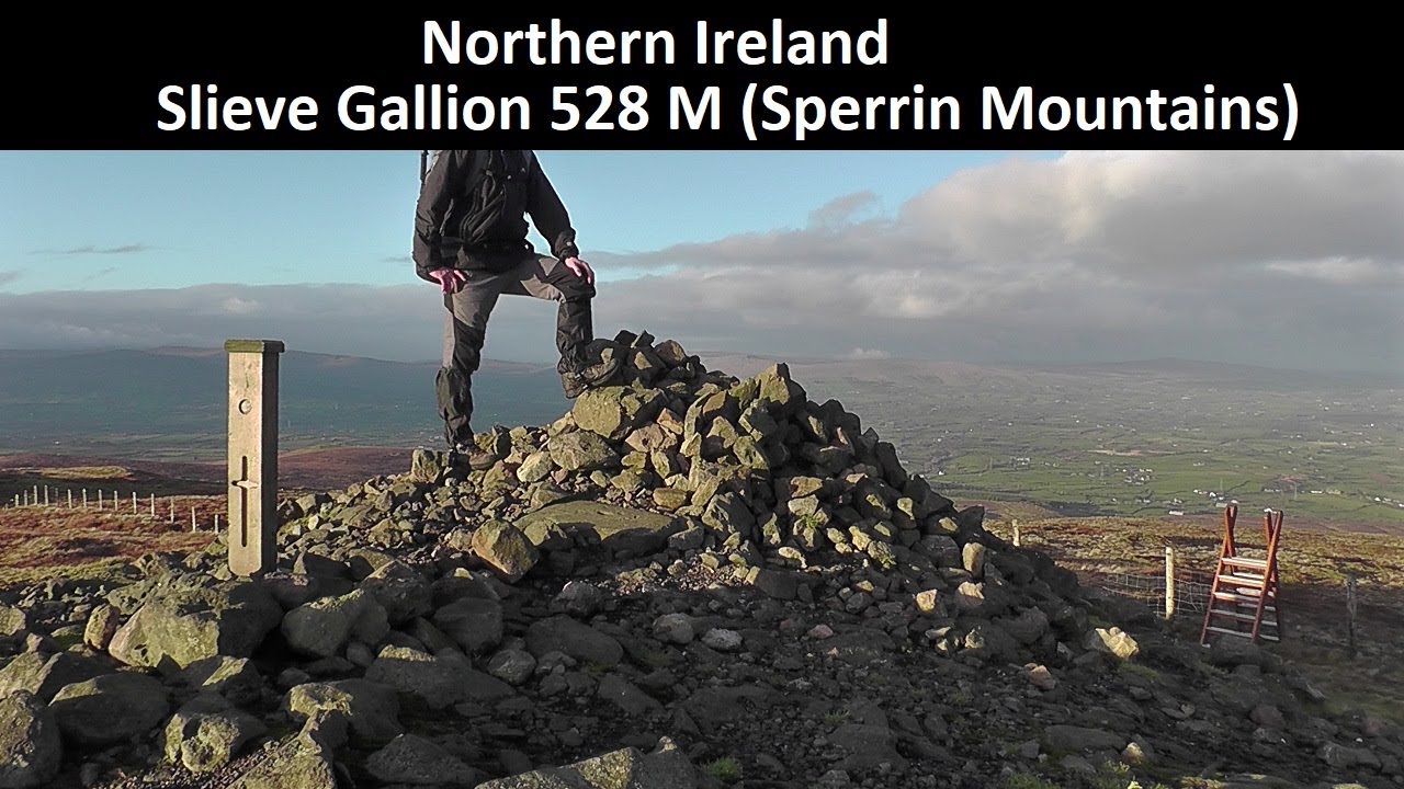 Northern Ireland - Slieve Gallion 528 M (Sperrin Mountains) - YouTube