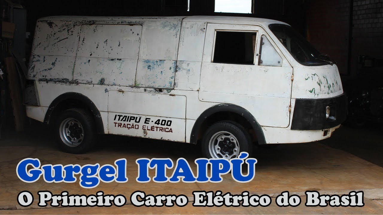 Gurgel Itaipu - O primeiro carro elétrico do Brasil - YouTube