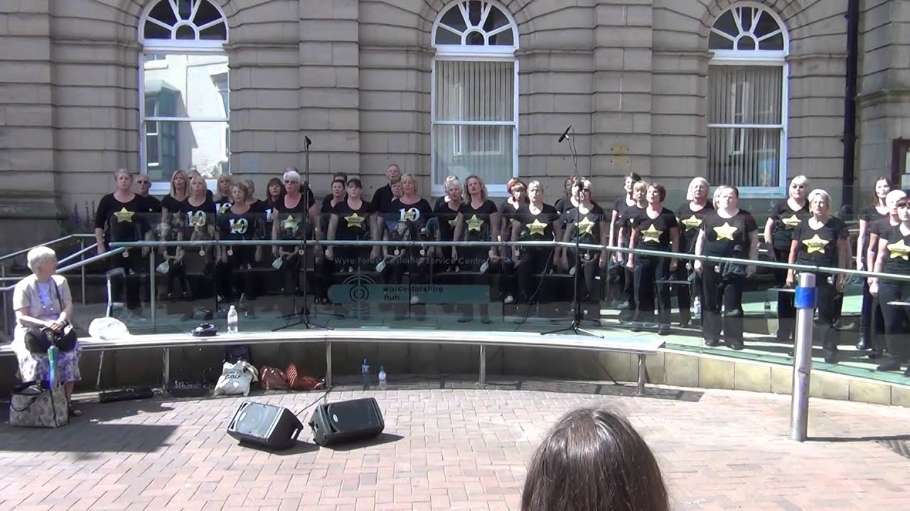 Rock Choir sing Xanadu at Kidderminster Arts Festival 2015 - YouTube