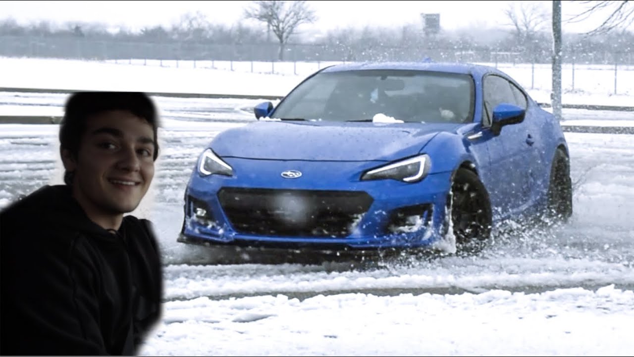 Subaru BRZ Drift In The SNOW (full video) - YouTube