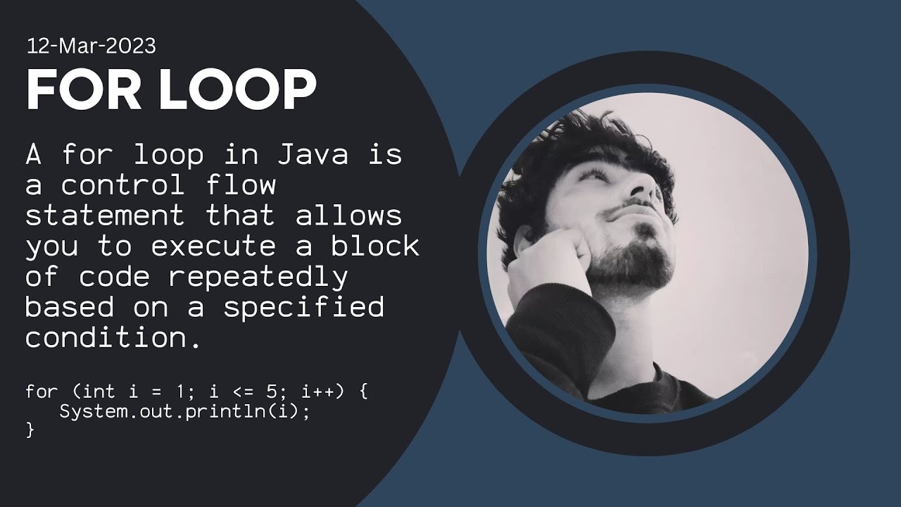 Java tutorial - For loop in Java in Kashmiri Language - Online lecture ...