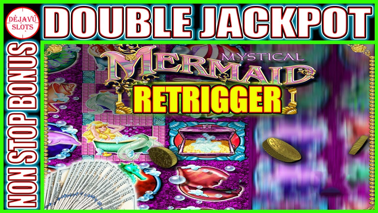 WOW DOUBLE JACKPOT With $200! Retrigger High Limit Mystical Mermaid ...