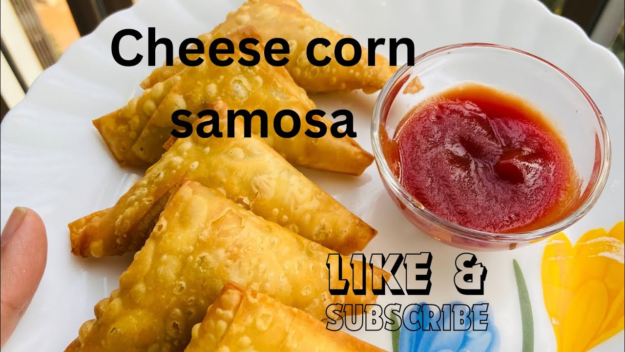 Cheese corn samosa| kid’s special recipe | do subscribe my channel ...