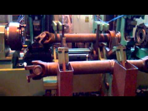rsb propeller shaft balancing machine - YouTube