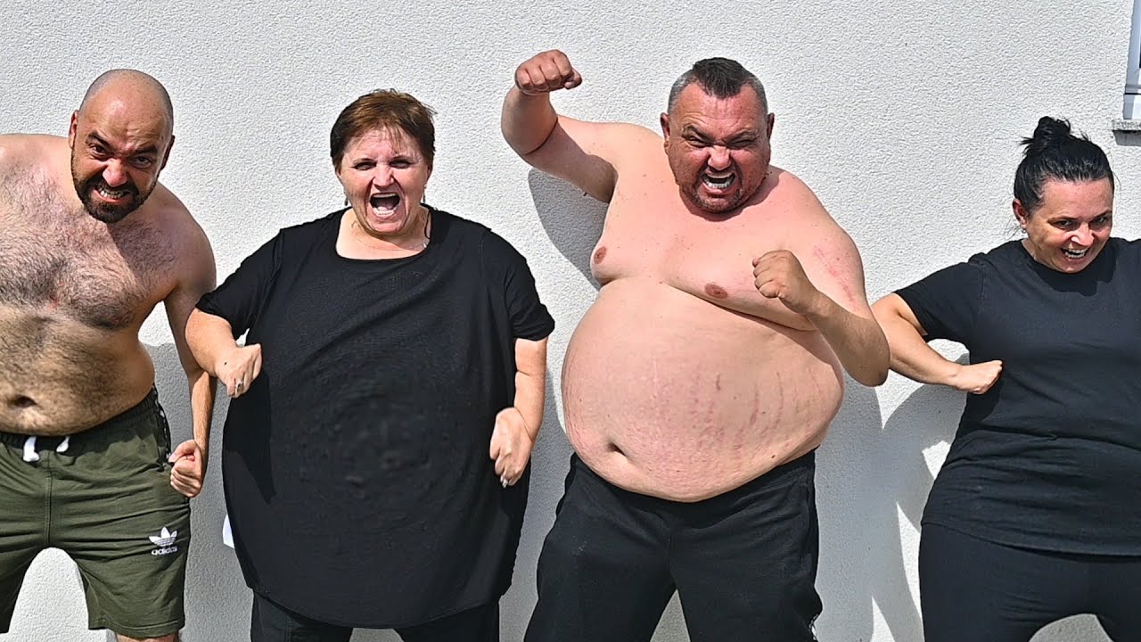 Fat Family Morning Routine - YouTube