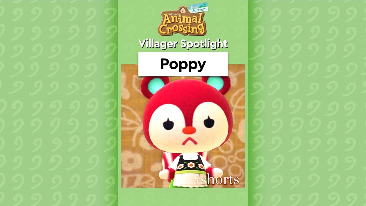 Poppy - Reactions, Gift guide, House & Bio | ACNH Villager Spotlight ...