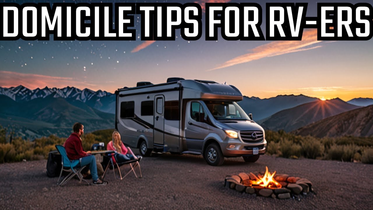 RV Nomad and Domicile: What You Need to Know - YouTube