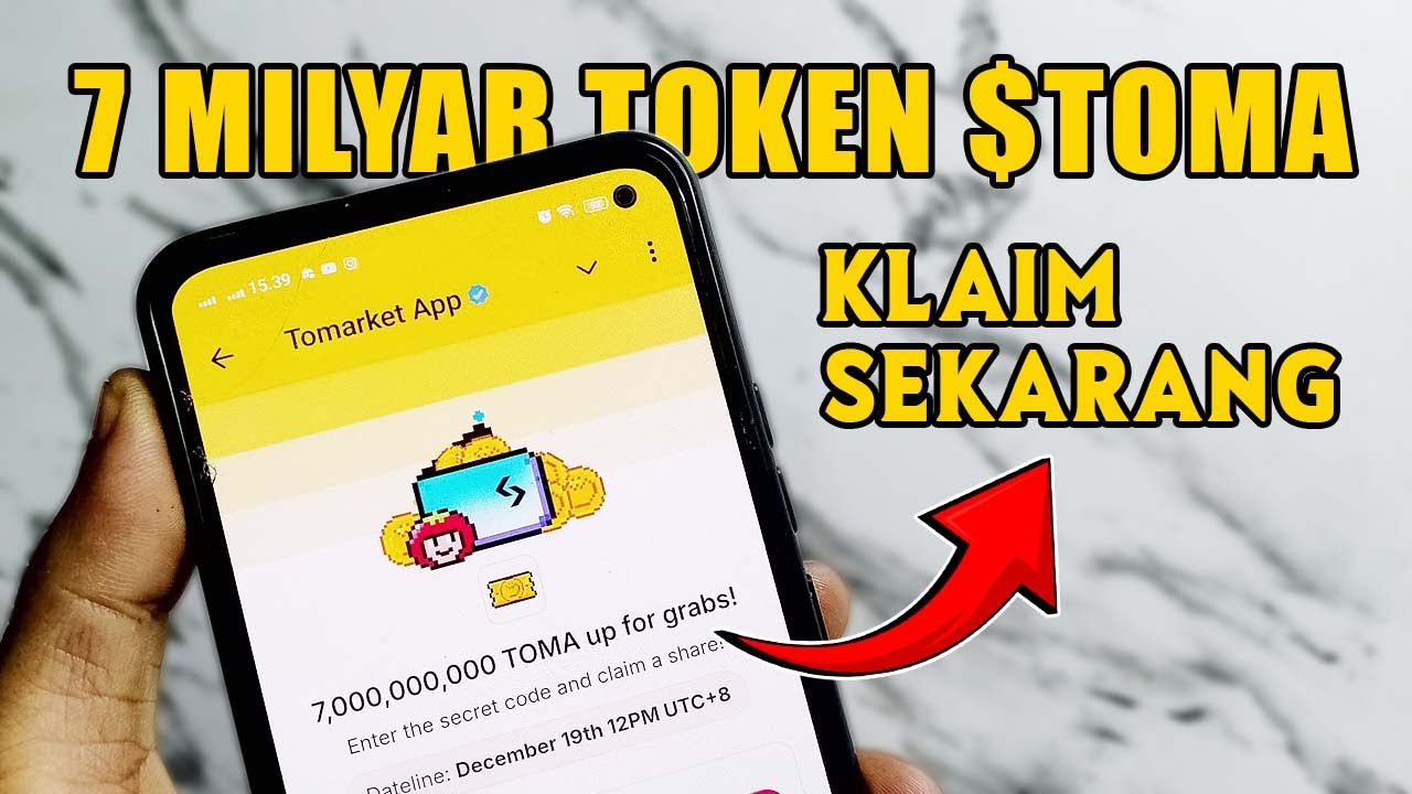 Cara Klaim Code TOMA ke Bitget Wallet App Reward 7B $TOMA | BKD tutorial Airdrop Withdrawal ...