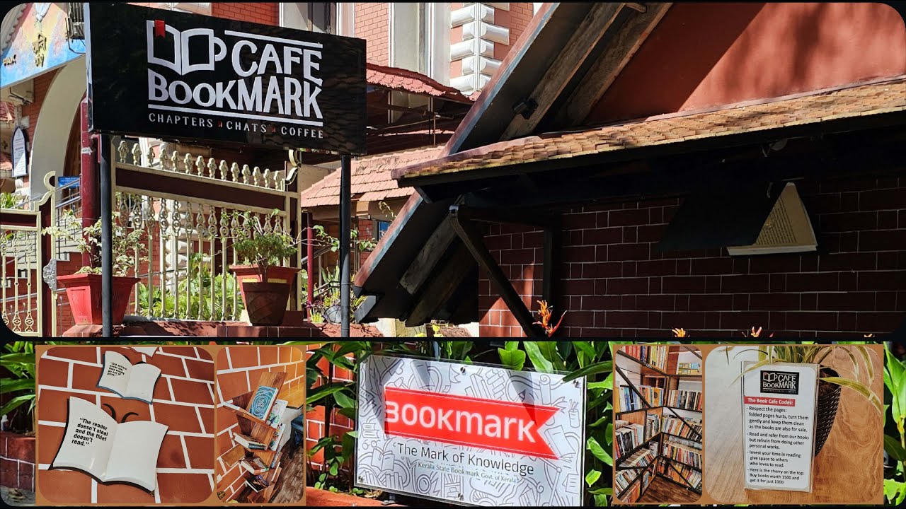 Cafe Bookmark Trivandrum | Book stall and Reading room with coffee ...