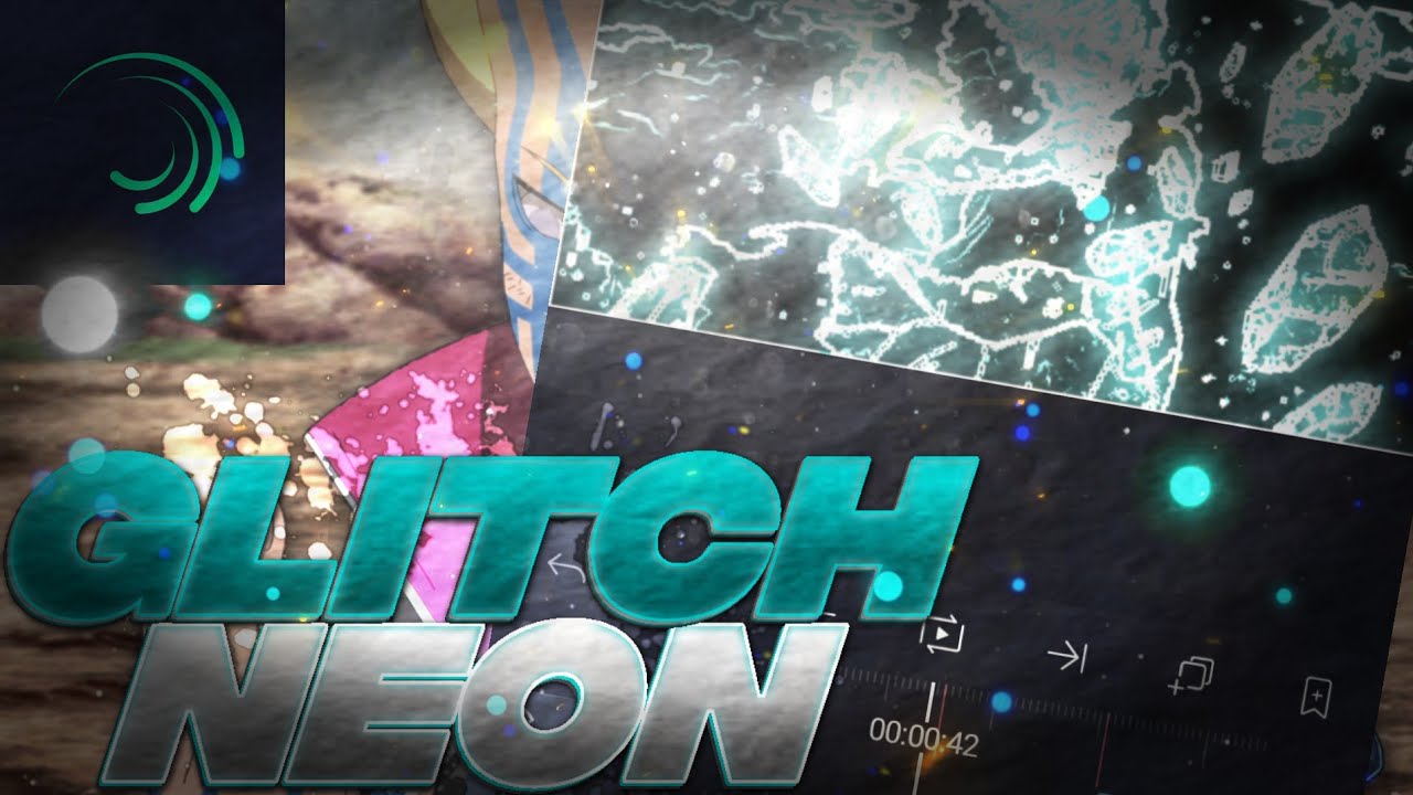 TUTORIAL - GLITCH NEON PARA EDITS [ ALIGHT MOTION ] - YouTube
