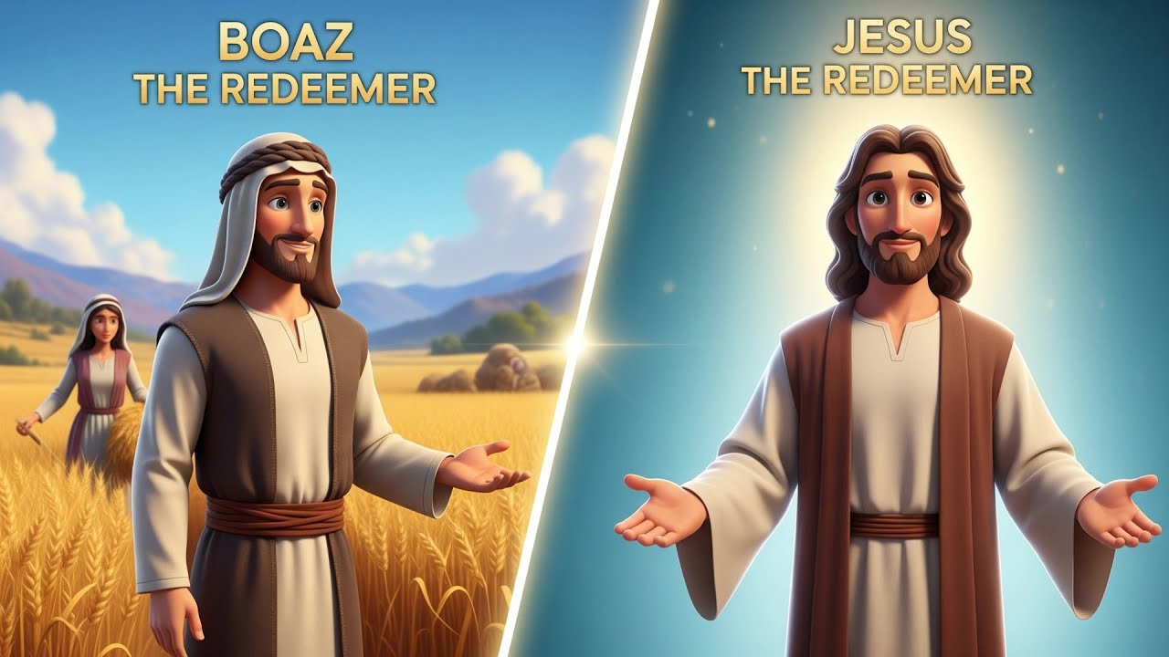 The Kinsman Redeemer: Boaz as a Type of Christ-A powerful animated ...