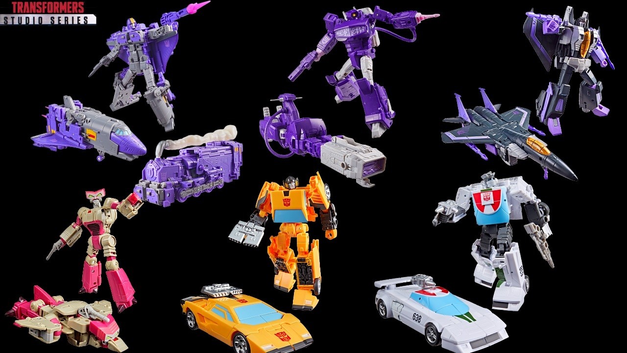 2026 Transformers SS'86 ASTROTRAIN/KRANIX/SHOCKWAVE/SKYWARP/SUNSTREAKER ...