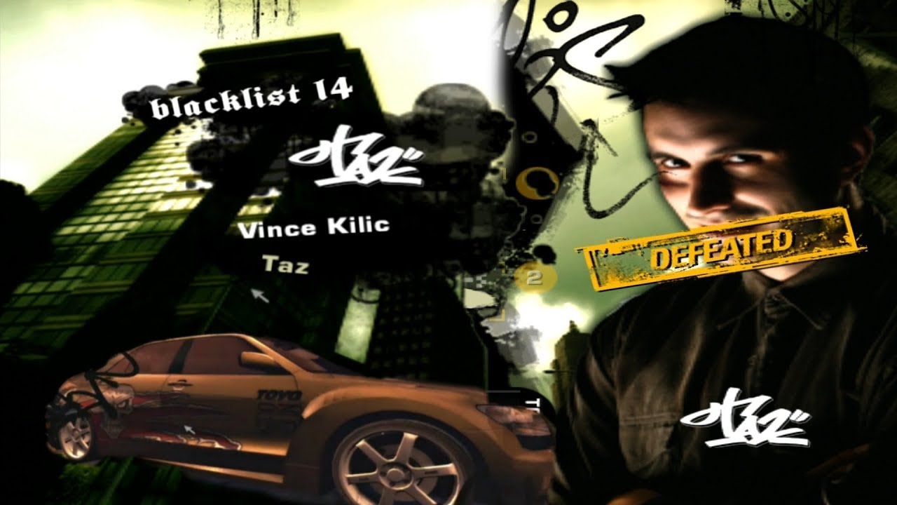 NFS MW 2005 BLACKLIST #14 RACE (WITH PINK SLIP) - YouTube