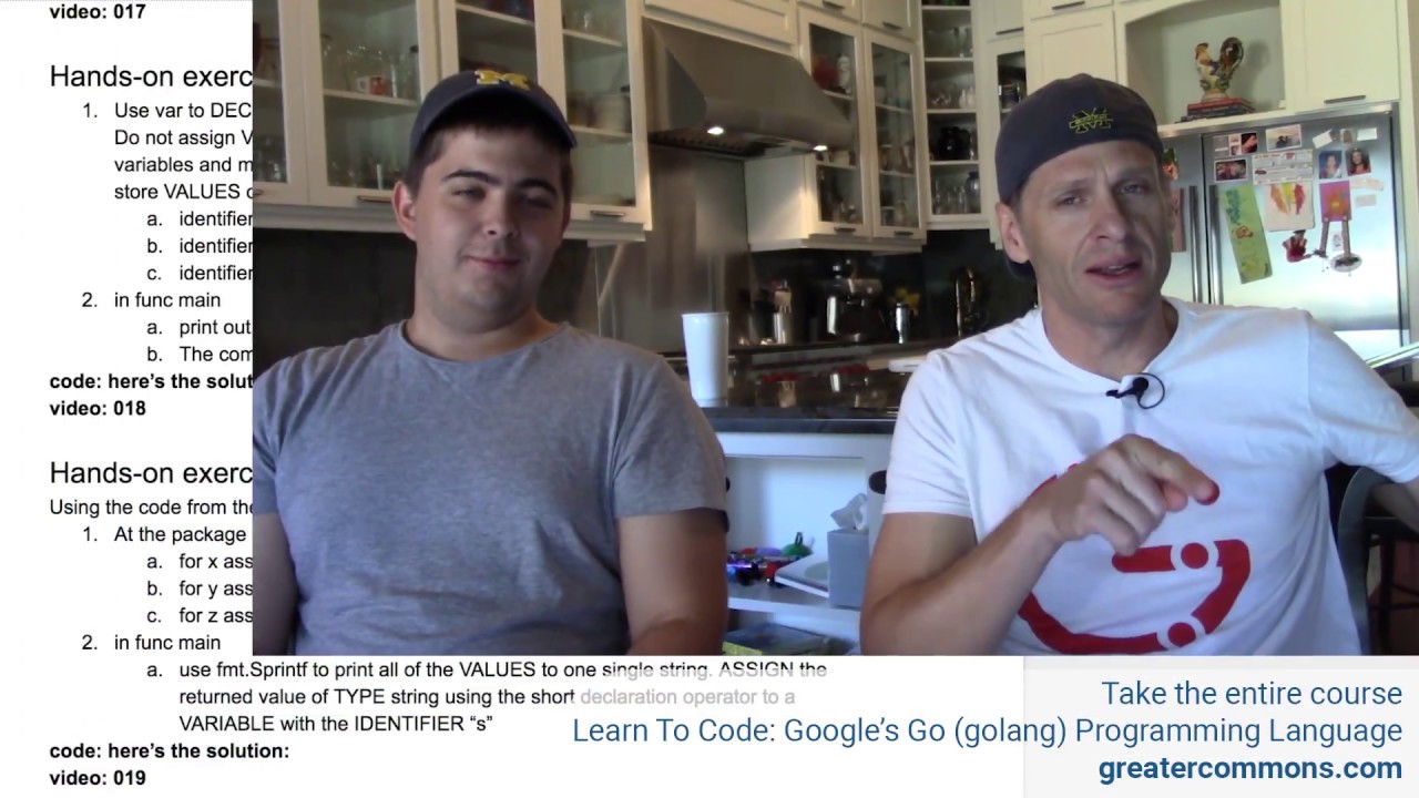 Golang Hands On Exercise 3 Youtube