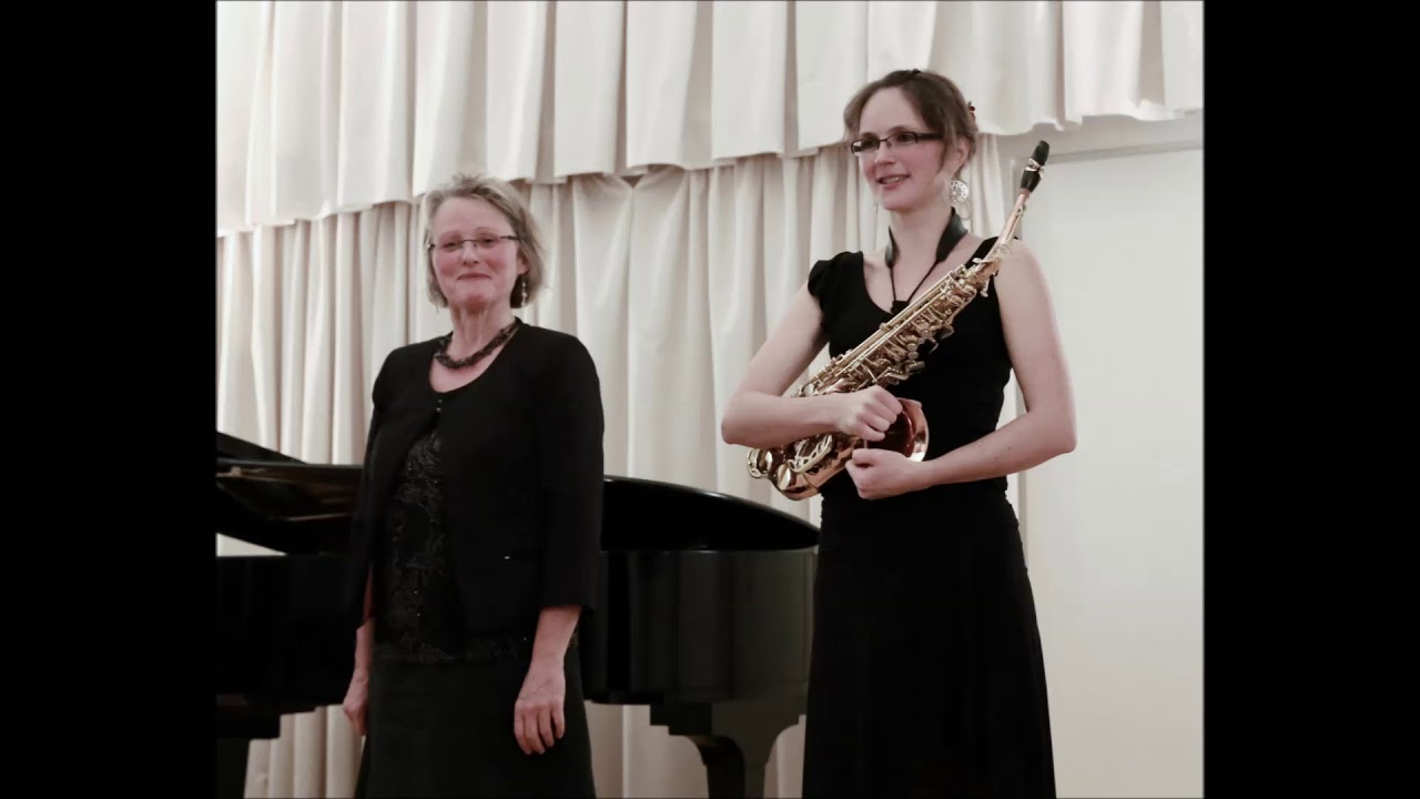 Edison Denisov: Sonate pour Saxophone Alto et piano (Saxophon, Martina Ebert) - YouTube