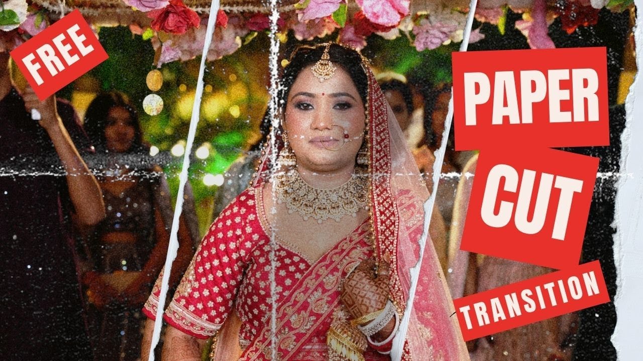 Free PAPER CUT Transition | Free Transitions for Premiere pro ...