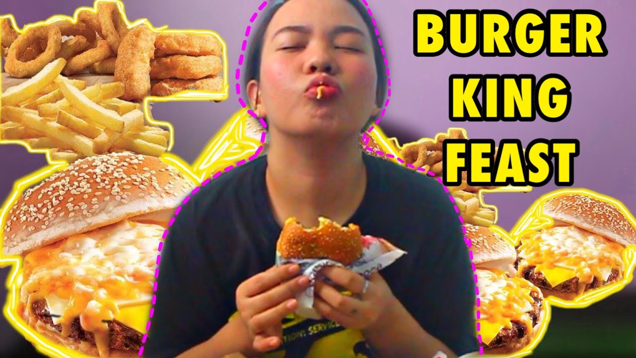 BURGER KING CHEESY FEAST | REALITY VS. EXPECTATIONS - YouTube