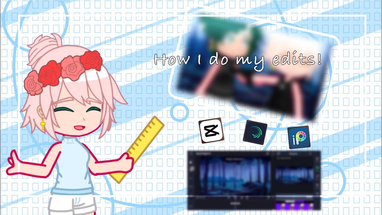 'How I do my edits// Tutorial// Me spoiling my secret😔// vid contains ...