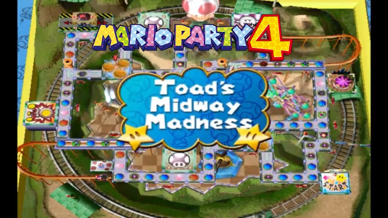 Mario Party 4 - Toad's Midway Madness - YouTube