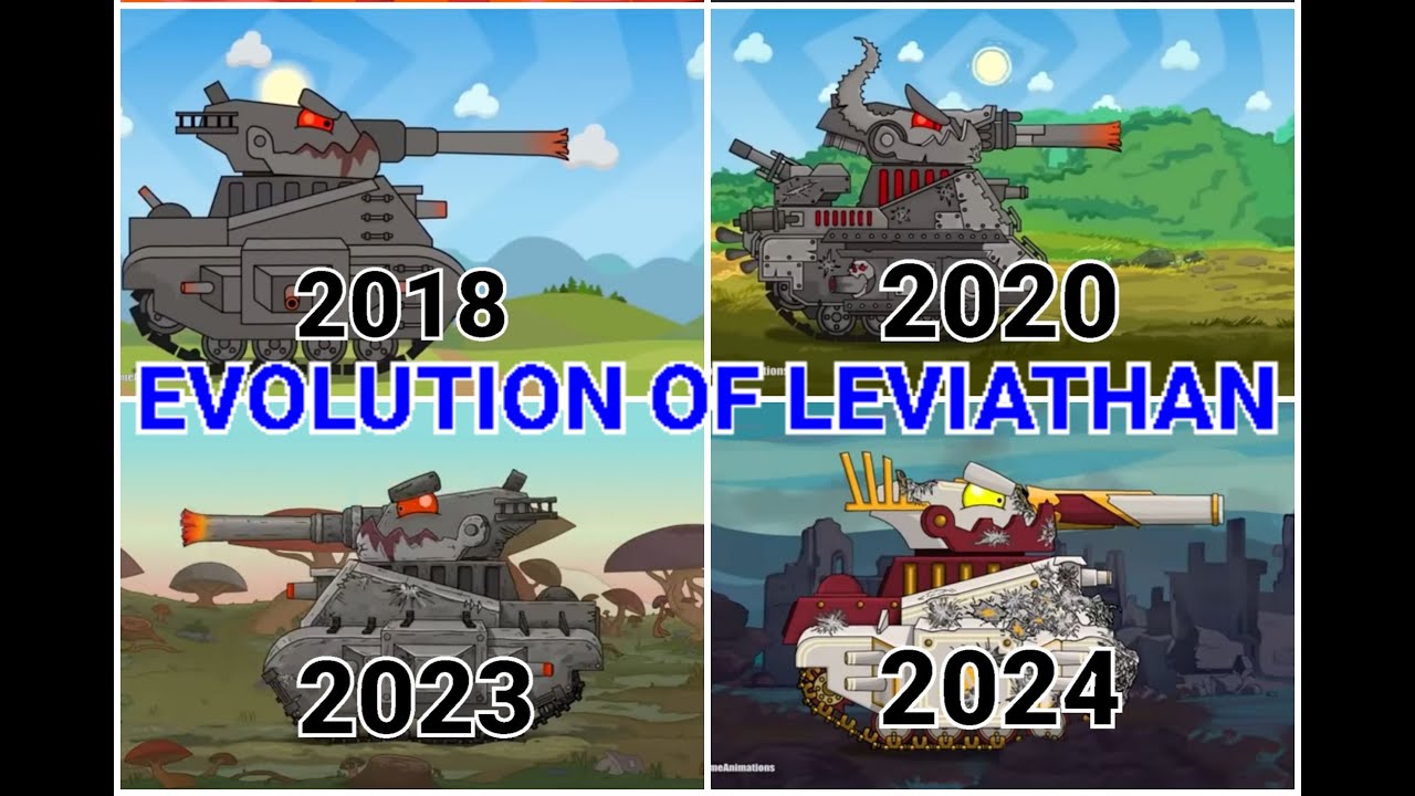 EVOLUTION OF LEVIATHAN (2018-2024) PHIM HOẠT HÌNH XE TĂNG ...
