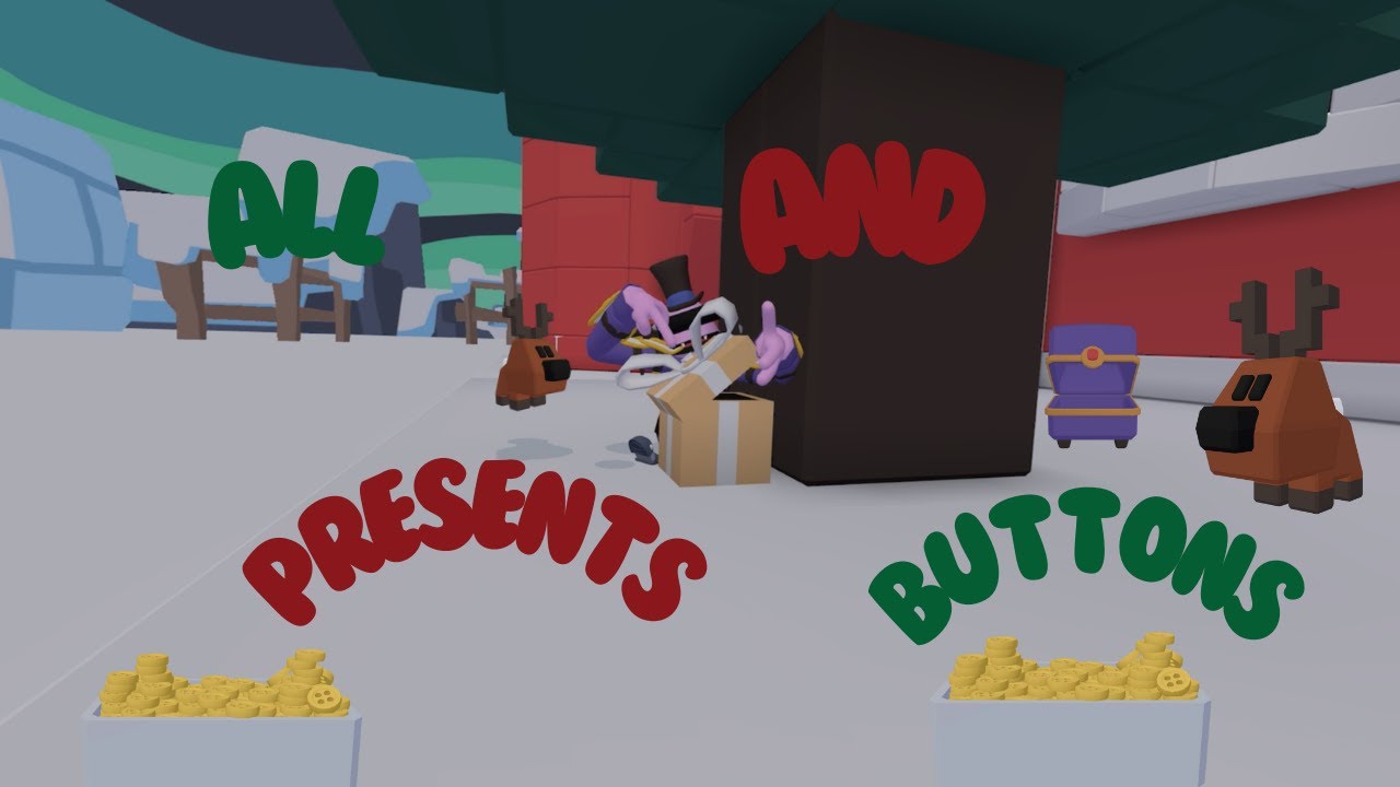 all presents and buttons | Yeeps Hide and Seek - YouTube