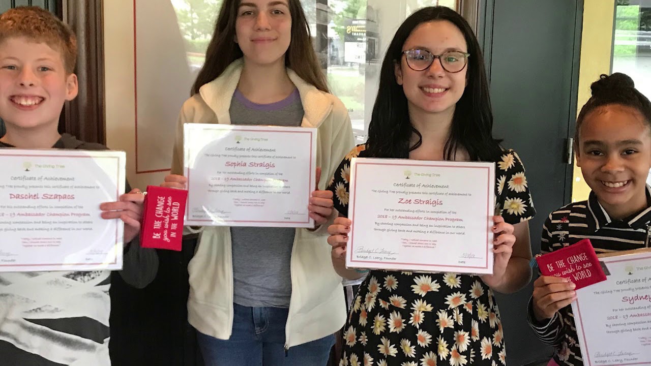 Kids Giving Back to the Community - YouTube