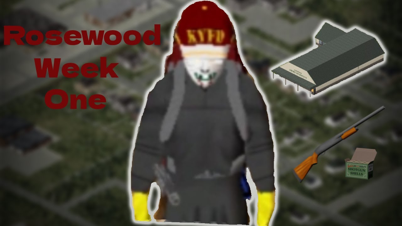An Eventful First Day │ Project Zomboid Week One Mod - YouTube