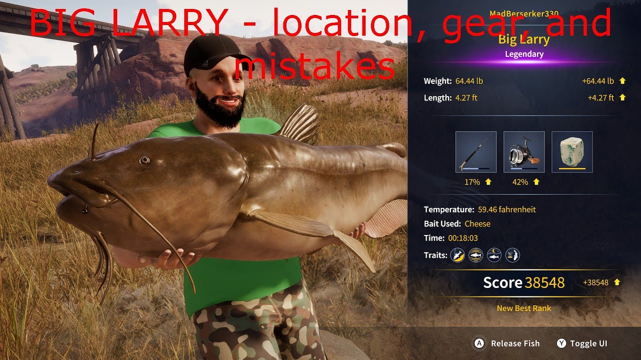 How I caught Big Larry - Location, setup, and mistakes - COTW The ...