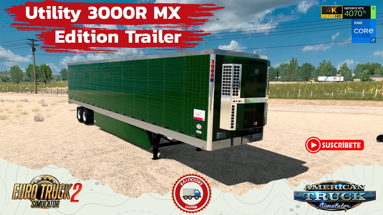 Ats 🚚 | Utility 3000R MX Edition Trailer | 🚚#566 #truck #ats #mods ...