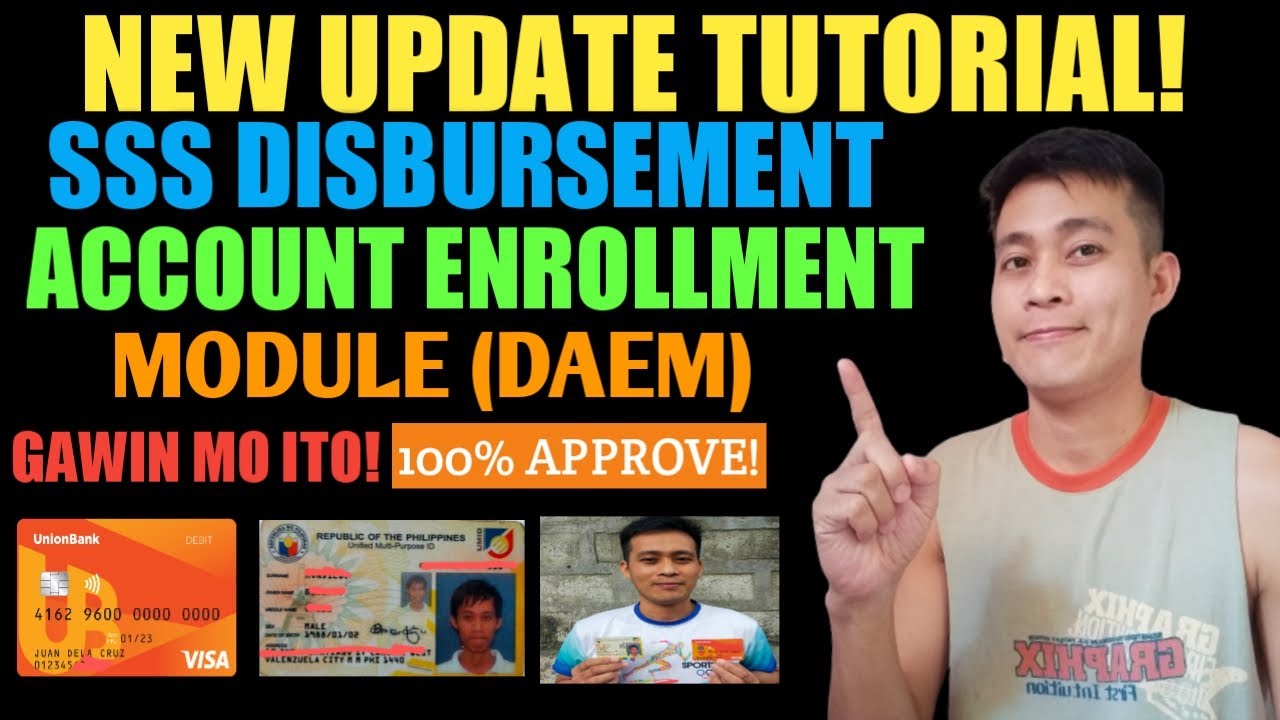 NEW UPDATE TUTORIAL KUNG PAANO MAG-ENROLL NG DISBURSEMENT ACCOUNT SA ...