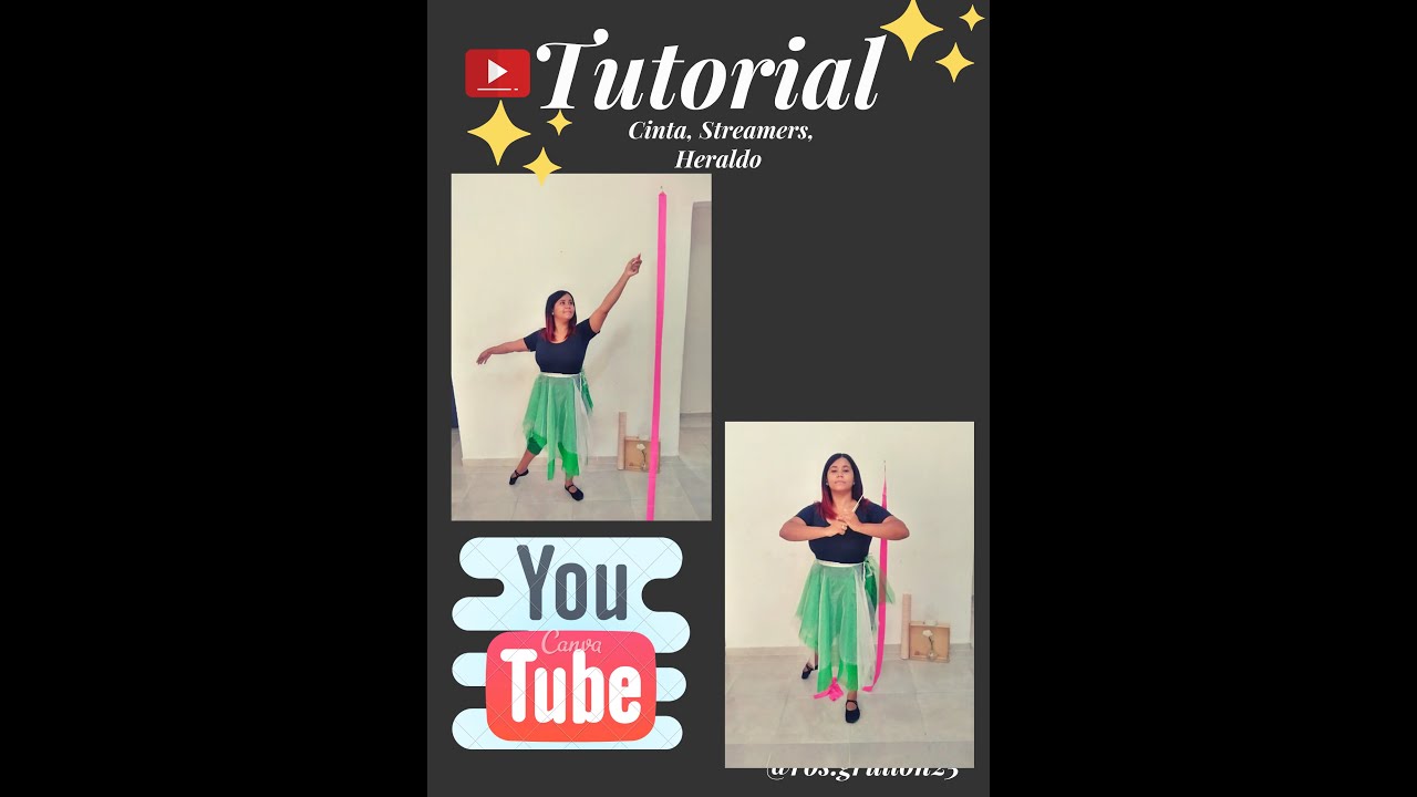 Tutorial--Rutina 4 Cinta Streamers - Danza Cristiana - YouTube