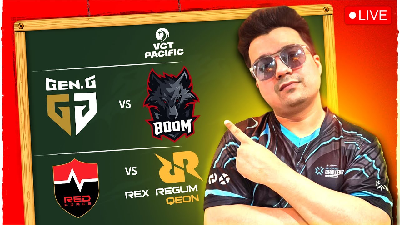 🔴 [WatchParty] GEN G vs. BME | REDFORCE VS RRQ | VCT Pacific 2025 - Stage 1 | Week 1 Day 3 - YouTube