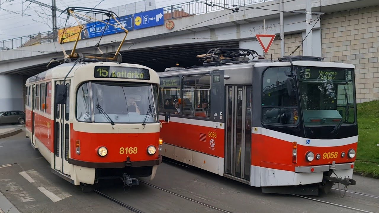 Prága villamosai/Prague trams - YouTube