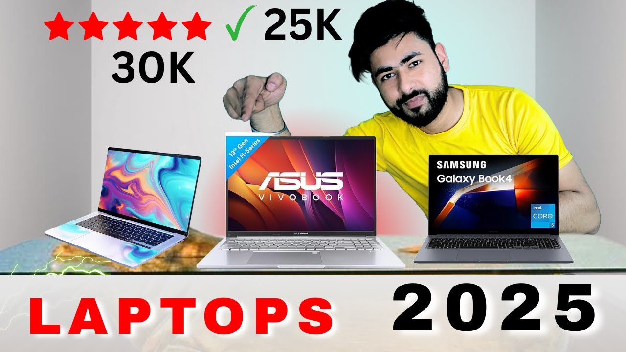 Top 5 Laptops under ₹25K-30K perfect for students, office work, 2025 ...