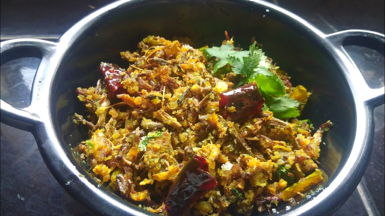 Banana flower fry || arati puvvu fry - YouTube