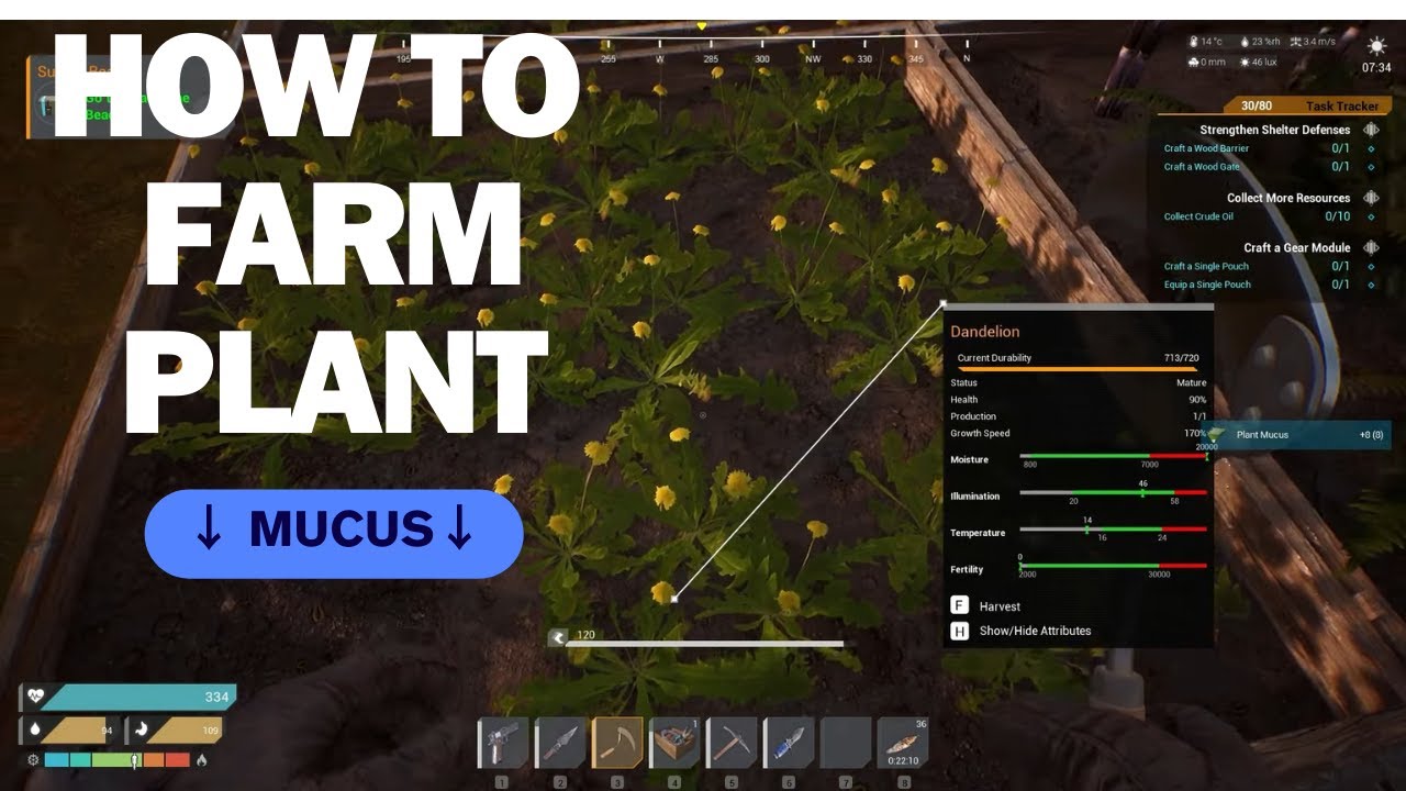THE FRONT: How To Farm Plant Mucus - YouTube